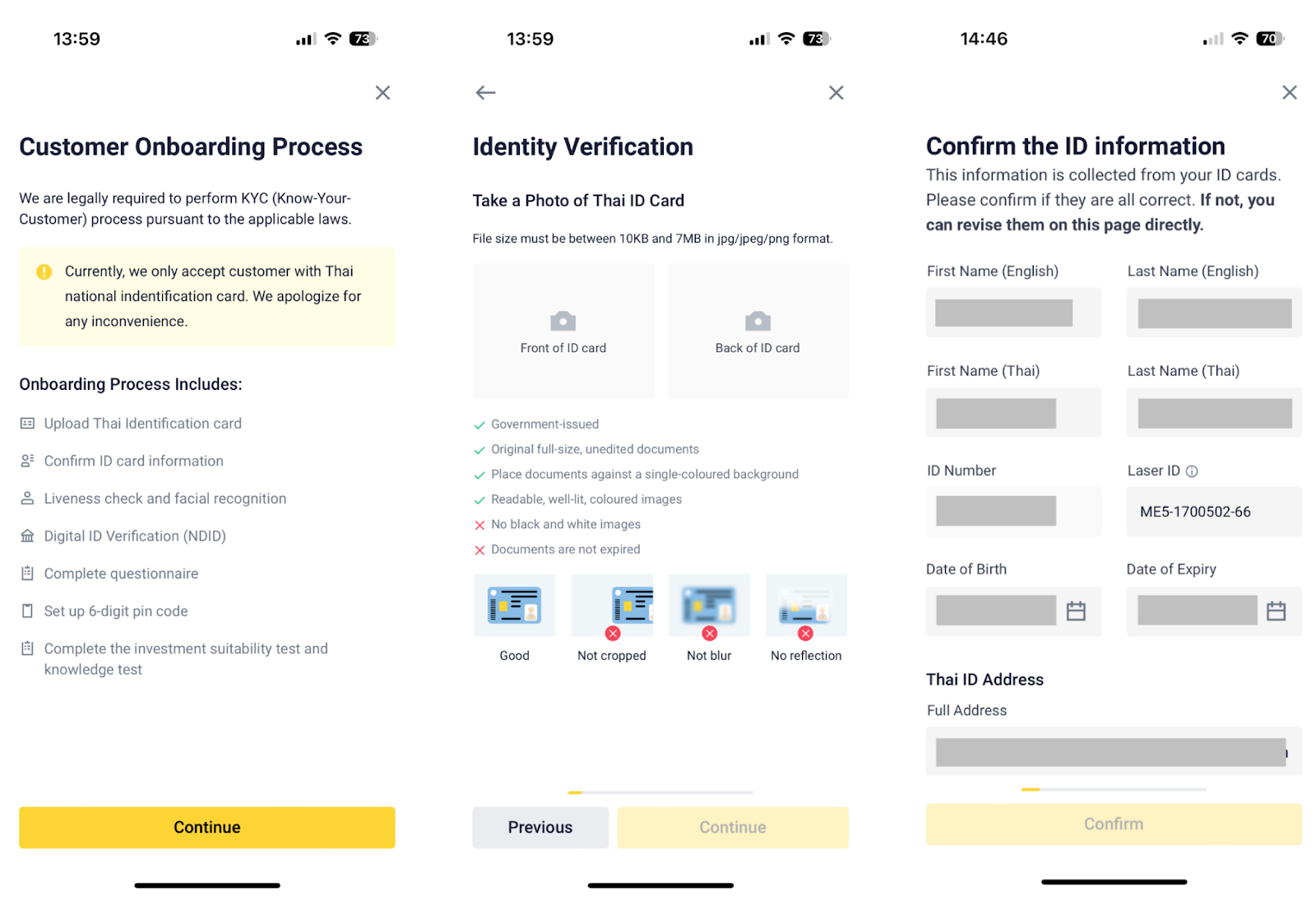 How to Complete Identity Verification [KYC] | Binance TH