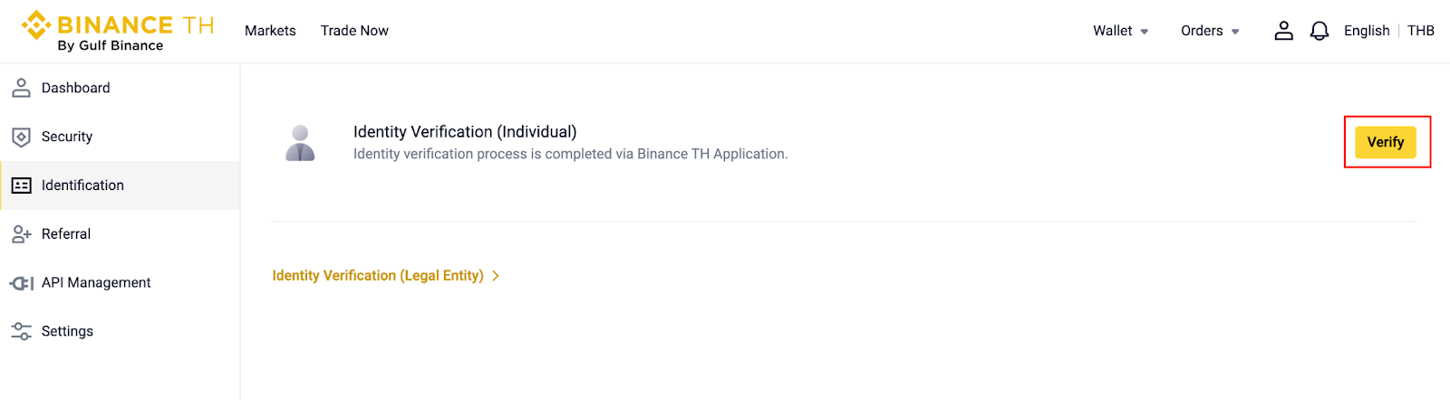 How to Complete Identity Verification [KYC] | Binance TH