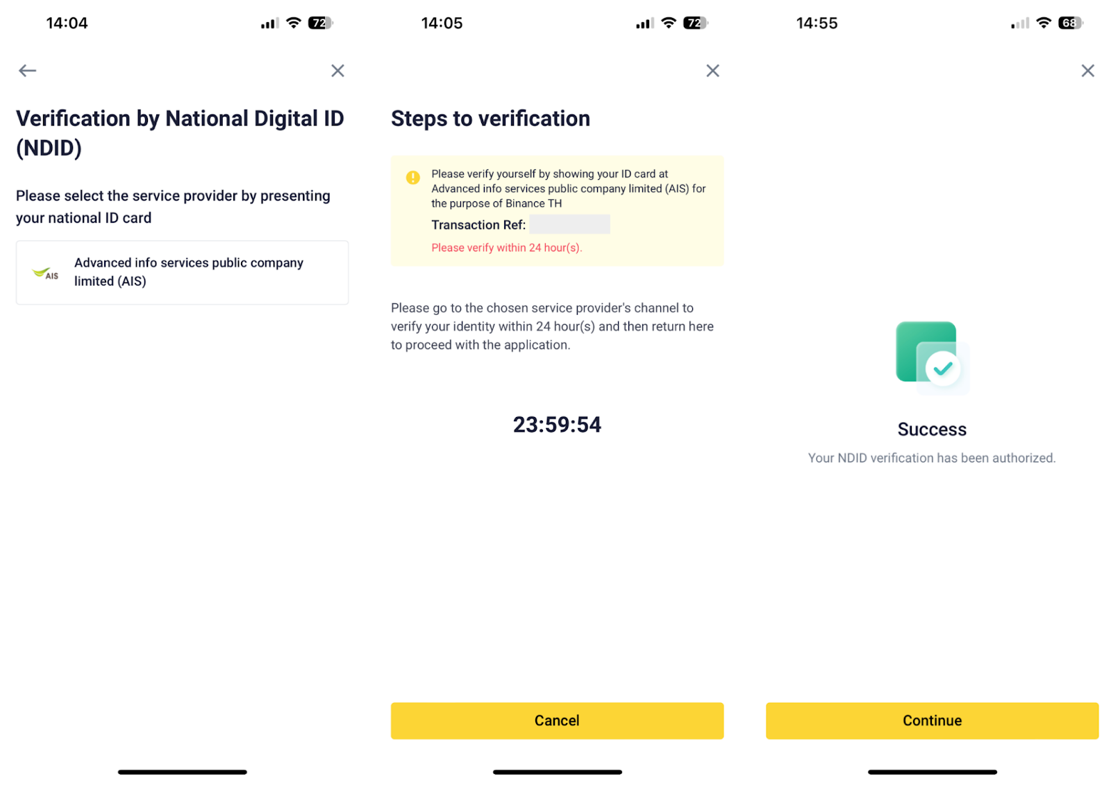 How to Complete Identity Verification [KYC] | Binance TH
