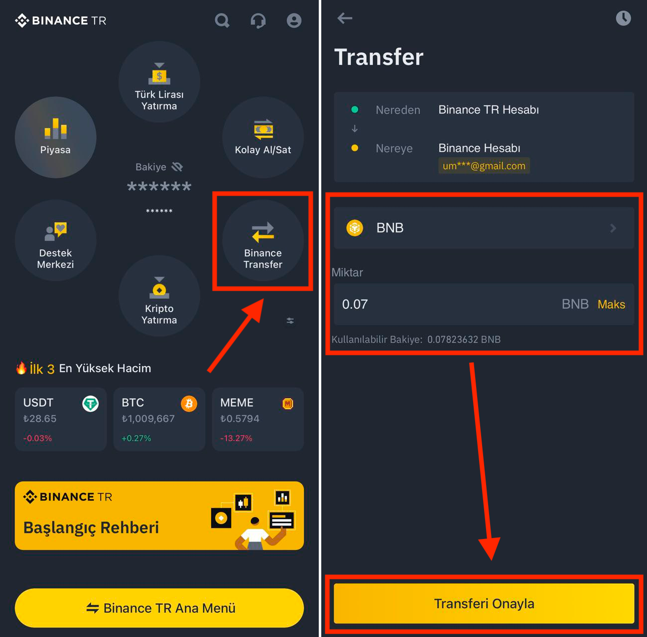 Binance TR Hızlı Menü Başlangıç Rehberi