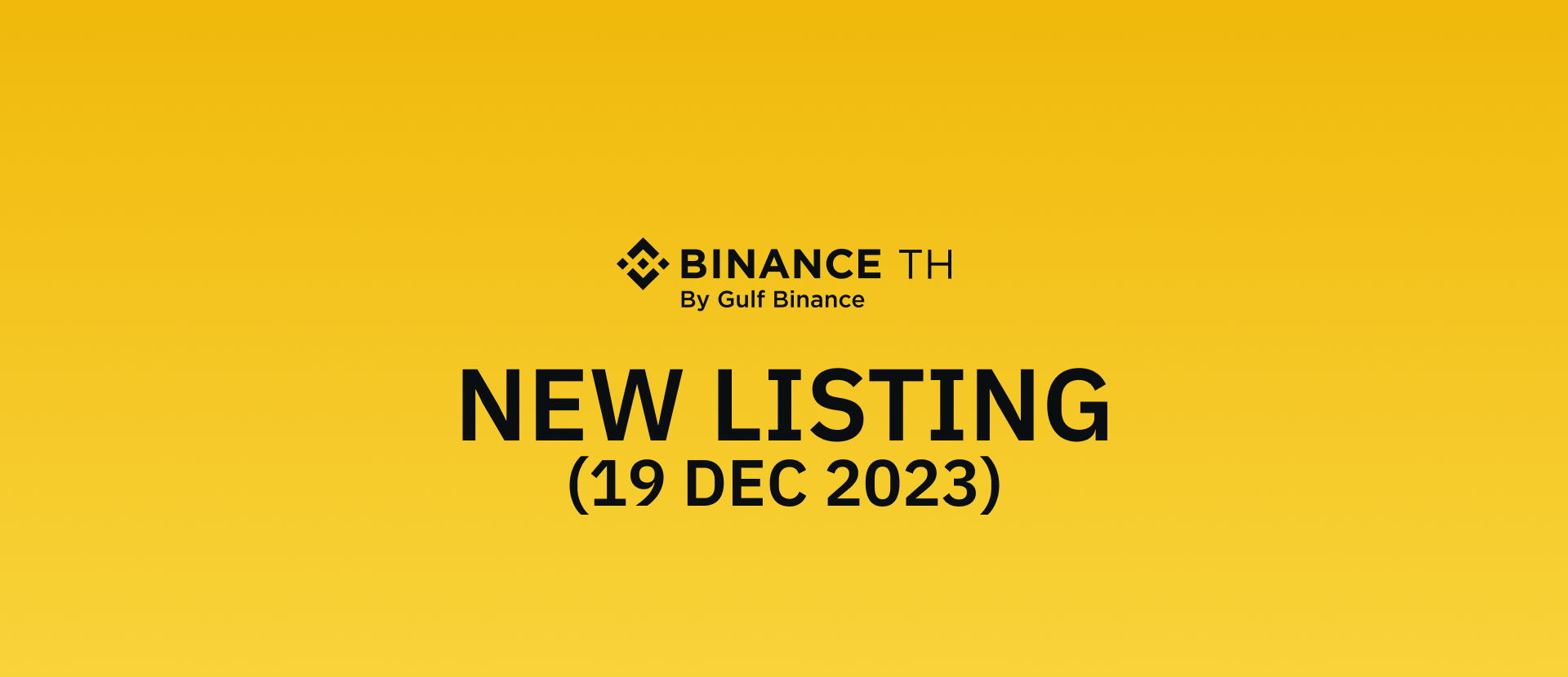 New Digital Assets Listing