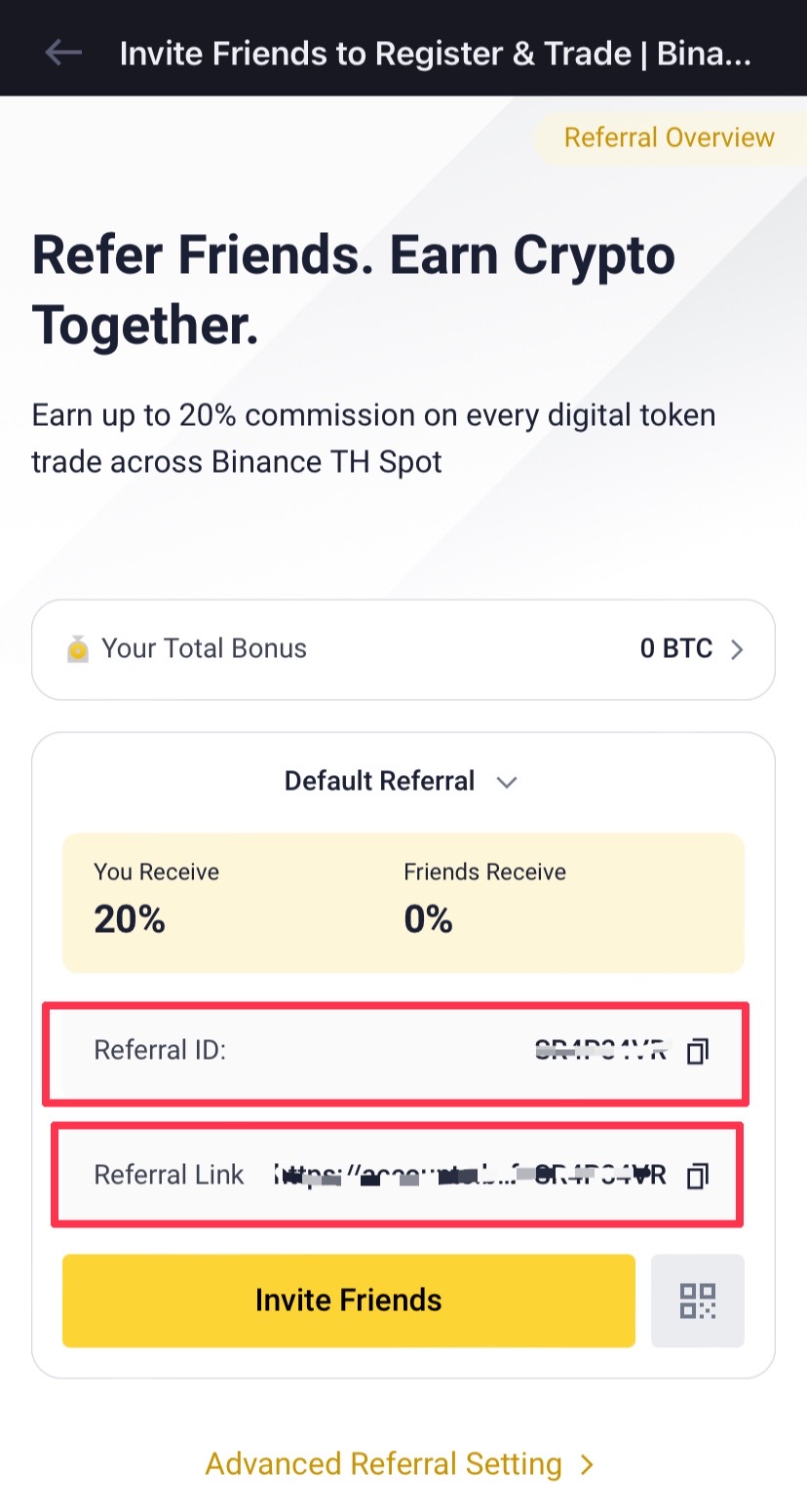 How to Create Referral Code/Link | Binance TH