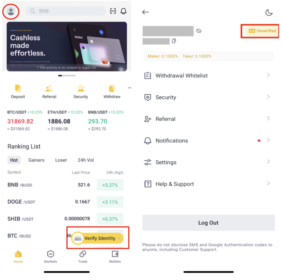 How to Complete Identity Verification [KYC] | Binance TH