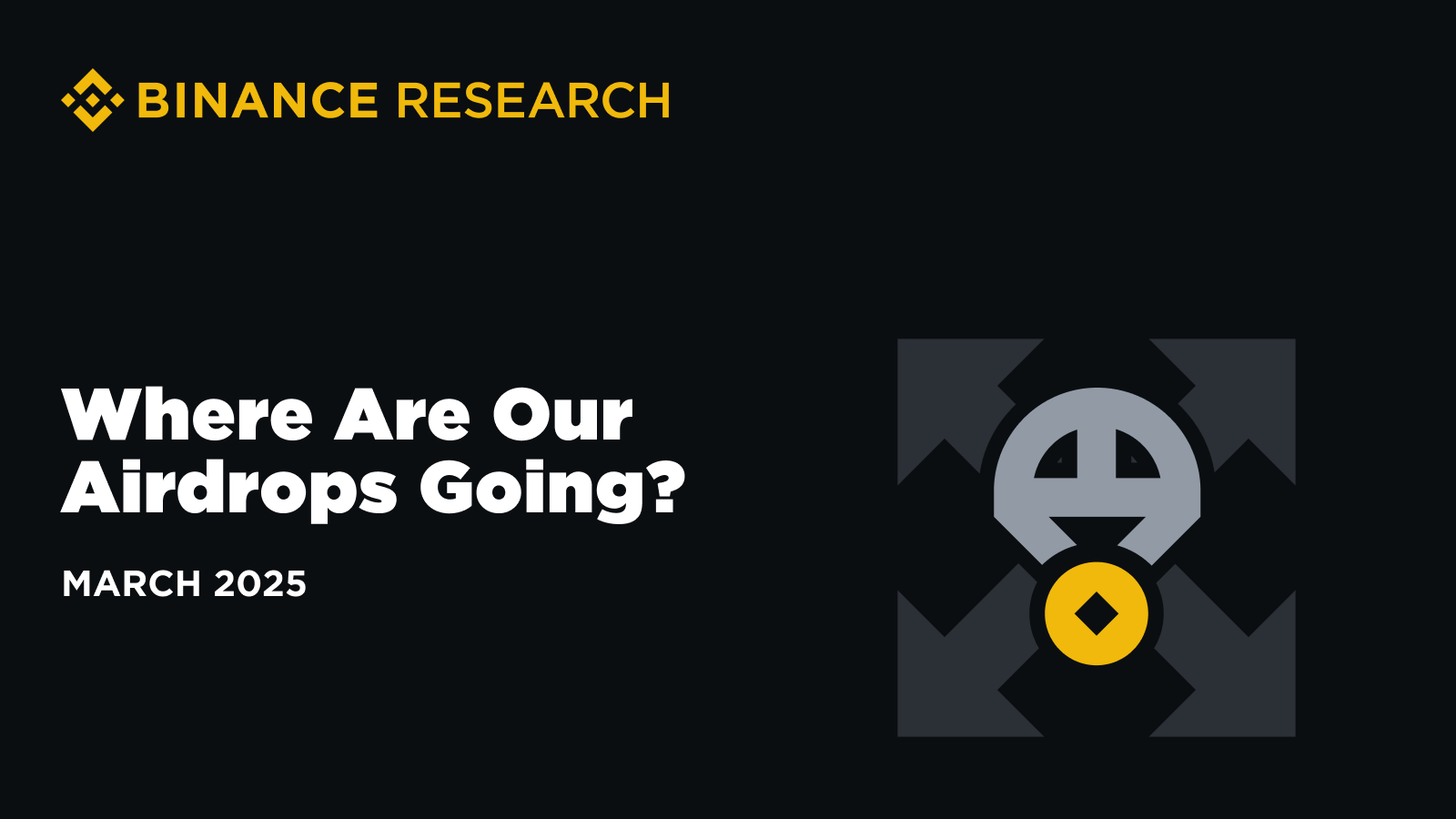 Where Are Our Airdrops Going?